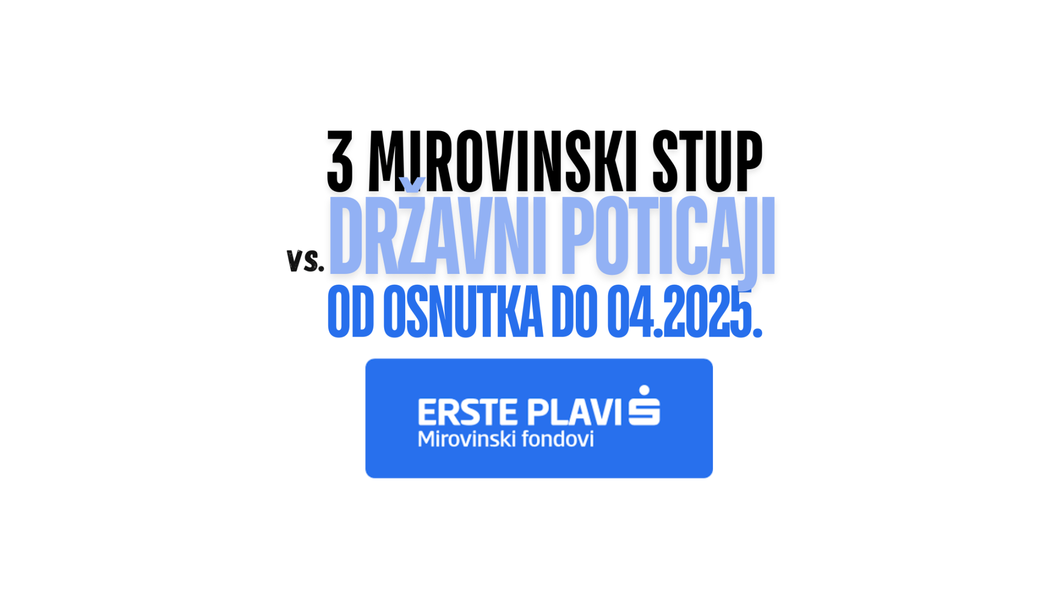 3 Mirovinski stup: Erste Plavi Protect & Expert do 04.2025 – CroFin